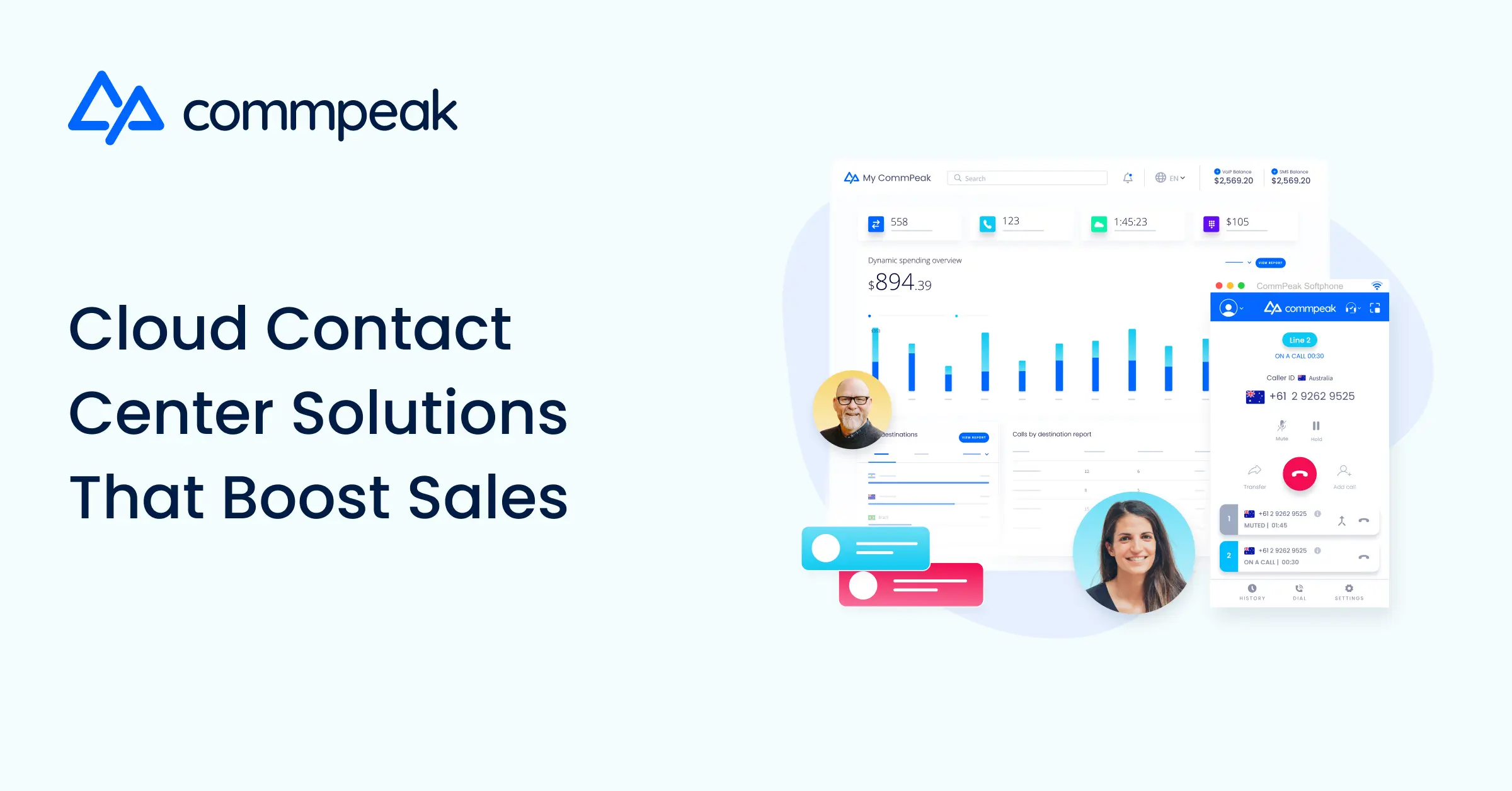 Cloud Contact Center Providers | Call Center Solutions | CommPeak