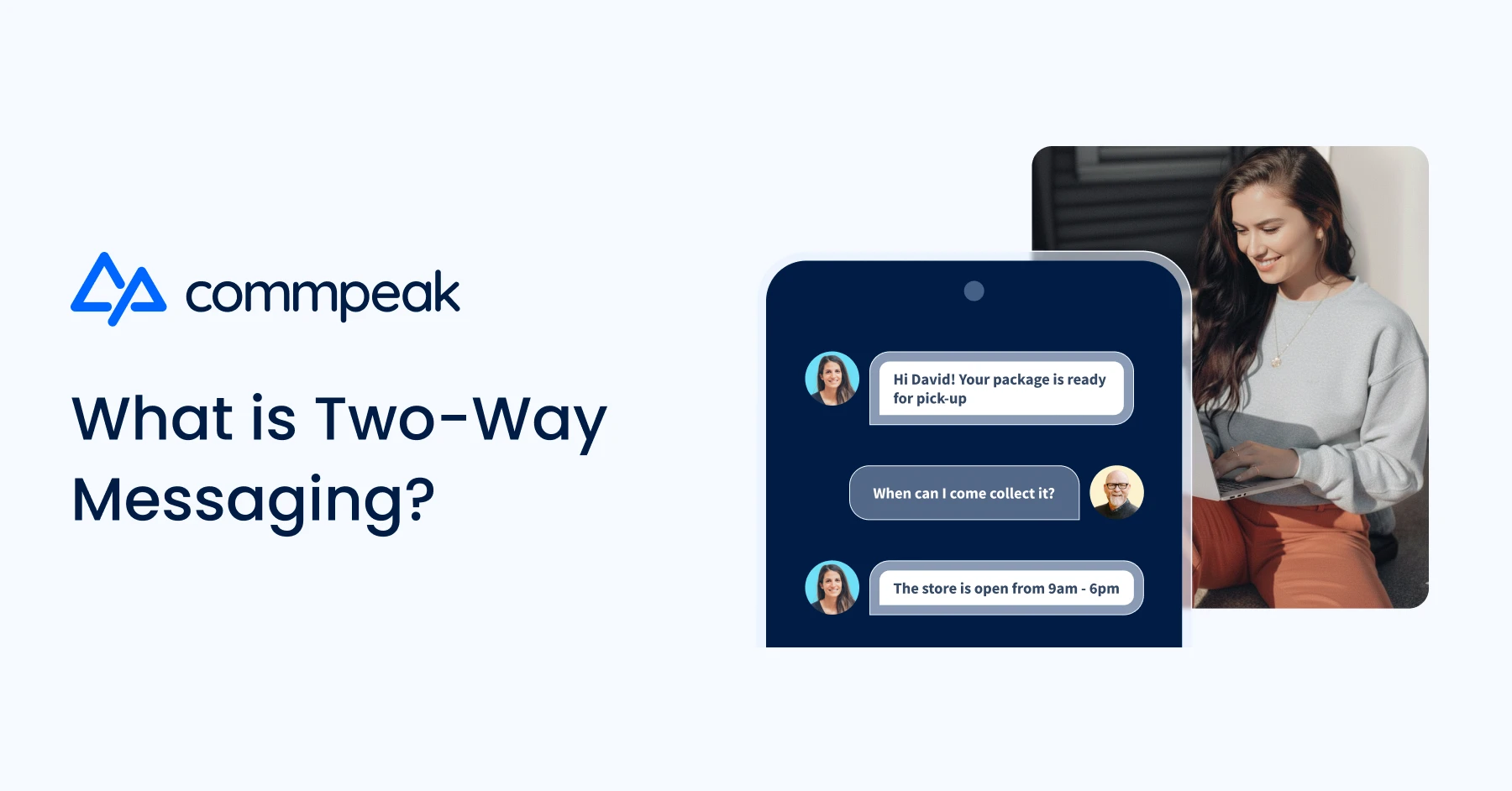 Two-Way SMS | Two-Way Text Messaging Software from CommPeak