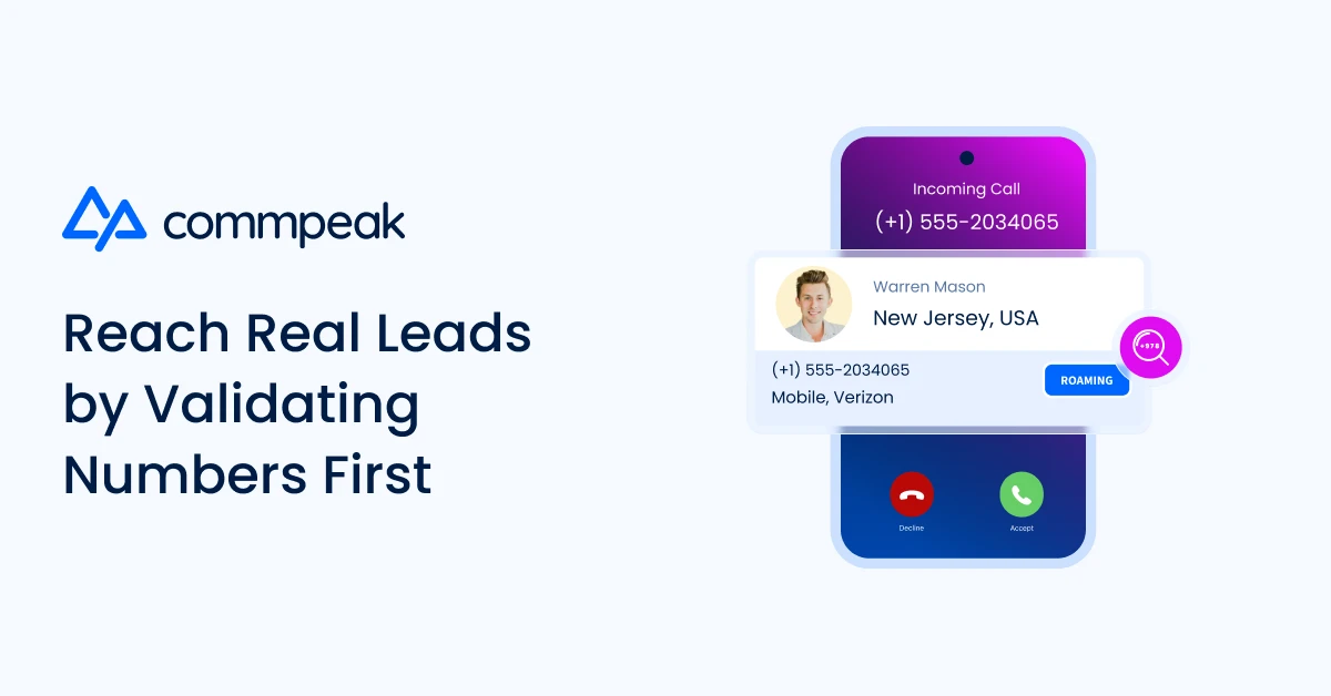 Reach Active Leads With Number Lookup | CommPeak