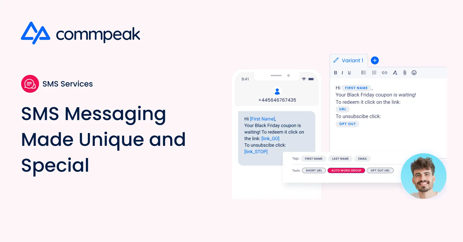 Personalized SMS Messaging for Effective Customer Engagement | CommPeak