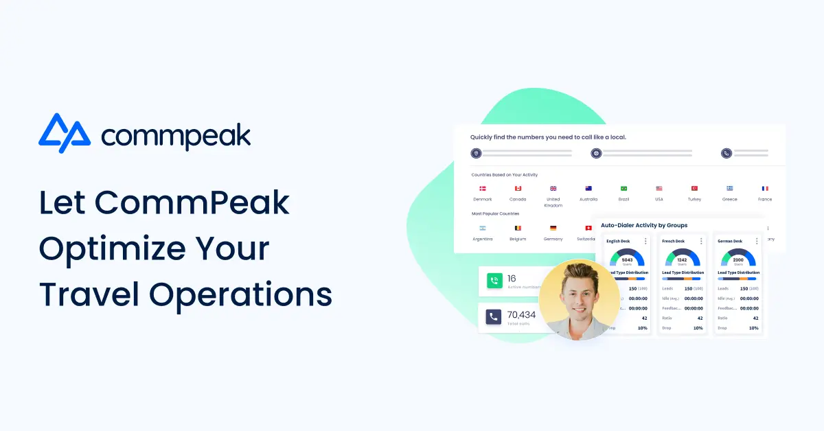 Optimize Travel Operations with CommPeak’s Communication Tools